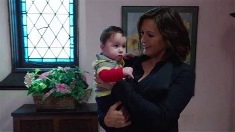 Olivia Benson With Her Son Noah Law And Order Special Victims Unit