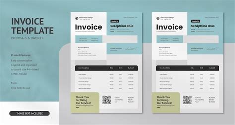 Premium PSD Invoice PSD Design Templates