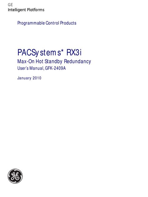 gfk 2409 a pdf programmable logic controller input output