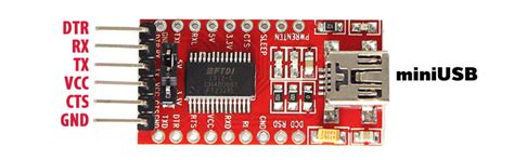 Ft232 Usb To Ttl Upload Arduino Miniusb Data Cable อัพโหลด โปรแกรม ลง ไมโคร คอนโทรลเลอร์