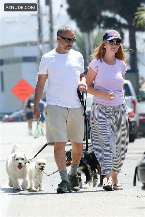 Patsy Palmer And Her Husband Richard Merkell Are Spotted With Their 3