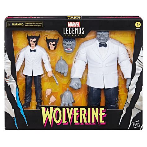 Marvel Legends, 50-летие X-Men Росомаха, нашивка и Джо Фиксит, масштаб ...