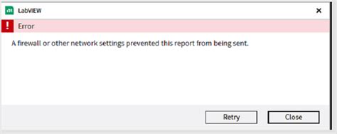 Labview Crash Report Prevented From Being Sent Ni Community