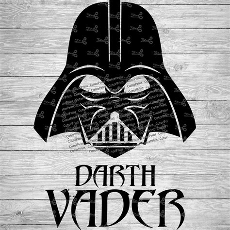 Darth Vader Svgeps And Png Files Digital Download Files For Cricut