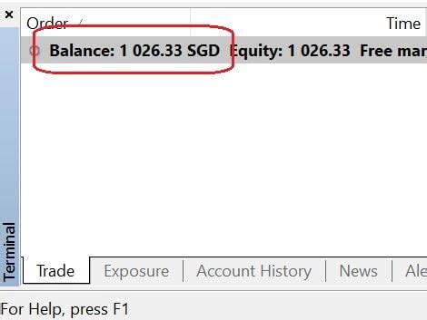 How Do I Check The Account Balance In MetaTrader Platform Support Learntotradecourse