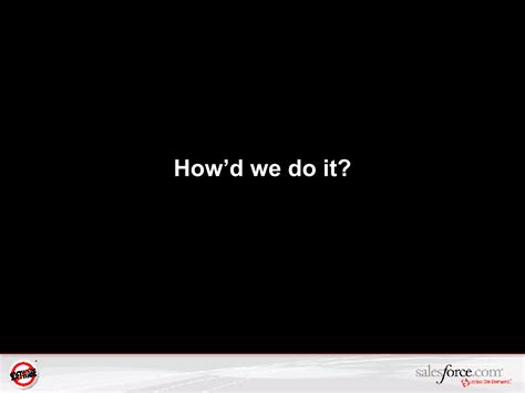 Salesforce Agile Transformation Agile 2007 Conference Ppt