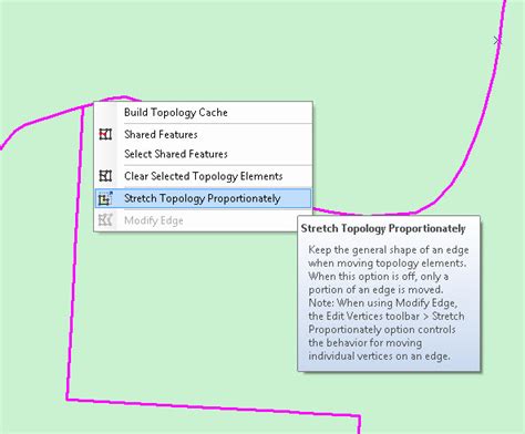 Solved Modifying Map Topology Edge Esri Community