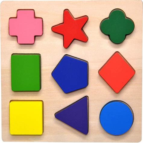 Simple Shape Puzzle Early Math Activity 7 Days Of Play