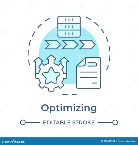 Optimizing Stage Blue Gradient Concept Icon Stock Illustration 345681340 Optimizing Stage Blue Gradient Concept Icon Stock Illustration 345681340