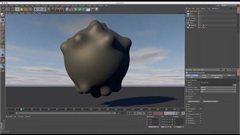 How To Use Collision With Attractor In Cinema 4d Tutorial Cinema 4d