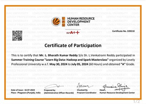 Bharath Kumar Reddy On Linkedin I Am Excited To Share That I Have