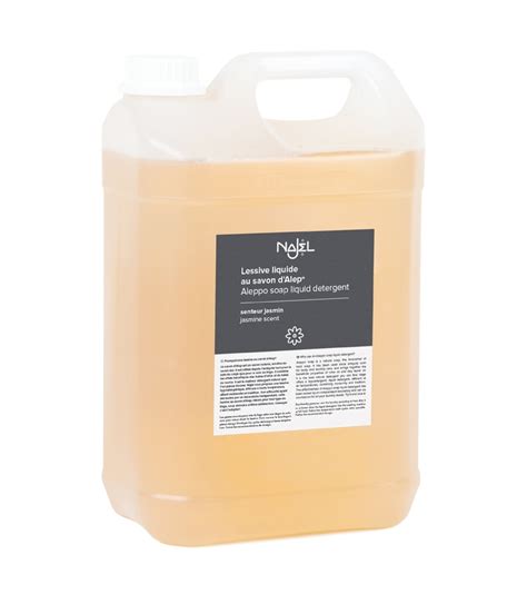 Lessive Liquide Au Savon D Alep Parfum Jasmin Najel 5l