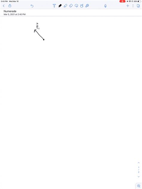 Solved Problems 4 Through 6 Show Two Forces Acting On An Object At