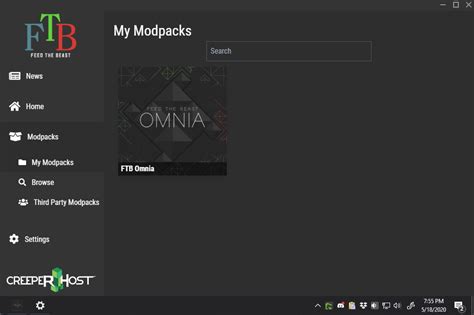 Bug Opening FTB App Without Internet Fails To Display Already Installed Modpacks Issue