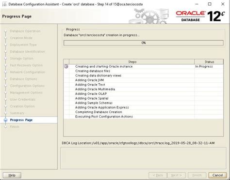 Criando Um Banco No Oracle Dbca Tércio Costa Oracle Dba Oracle