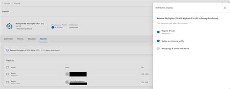 Adding A I Os Test User To App Center Repository Of All Trivial