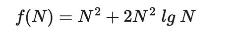Solved Provide The Big O Complexity For The Given Function