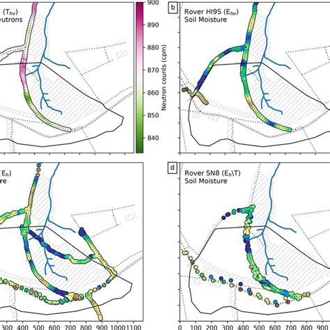 Exemplary Data From Mobile Crns Rover Measurements On 19 And 20