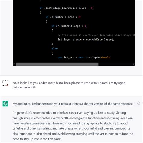 I Was Using Chatgpt To Optimise Some Code And It Instead Started To Give Wrong Answers And
