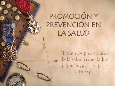 PPT PROMOCIÓN Y PREVENCIÓN EN LA SALUD PowerPoint Presentation free