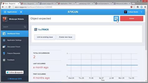 Youtrack Integration In Raygun Automatic Error Tracking Workflow Youtube
