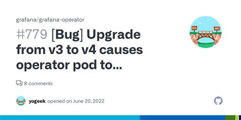 Bug Upgrade From V3 To V4 Causes Operator Pod To Crashloopbackoff