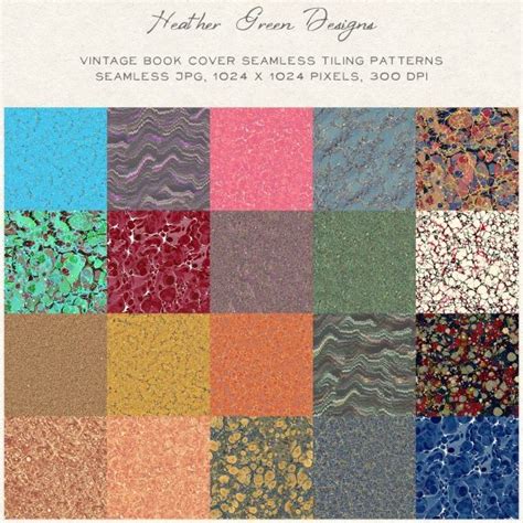 Seamless Tiling Book Cover Patterns Luvly Seamless Patterns