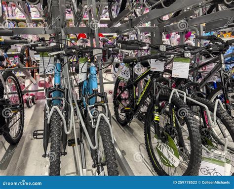 Seattle Wa Usa Circa September 2022 Close Up View Of Bicycles For