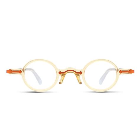 Bensoe Round Orange Glasses