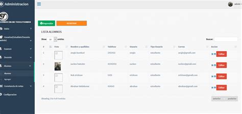 sistema de examen en linea con php y mysql compra código fuente de