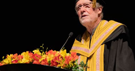 dr albrecht wagner welcomed the graduates and oist community to the
