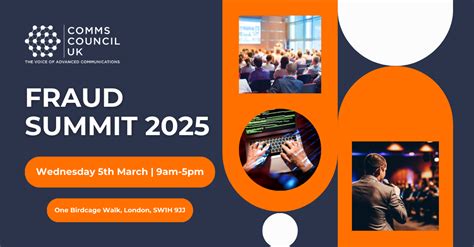 Comms Council Uk Fraud Summit 2025 Comms Council Uk
