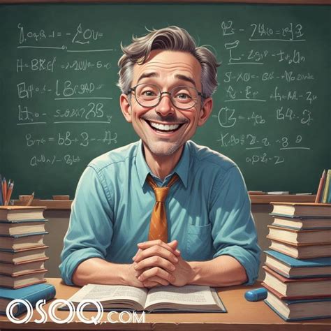 Cartoon Male Teacher Male Teacher Cartoon Man Teacher