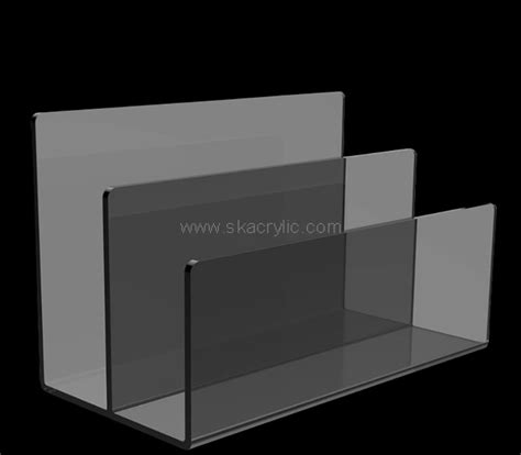 Custom Plexiglass 2 Sections File Holder