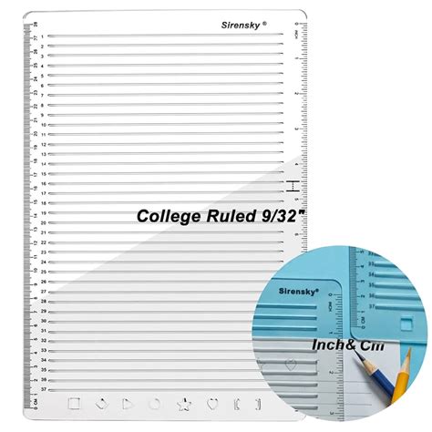 College Notebook Paper Template