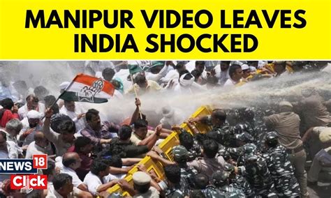 Congress Workers Organised Protest At Jantar Mantar On Manipur Viral