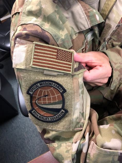 Usaf Ocp Patch Standards Official Size Color And Design Guidelines