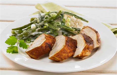 Recette Pour Filet De Poulet épicé Aux Haricots Verts Colruyt En Cuisine