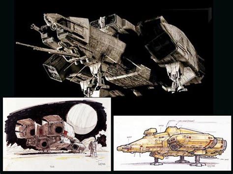 Nostromo Alien Brian Johnson Chris Foss Ron Cobb Alien