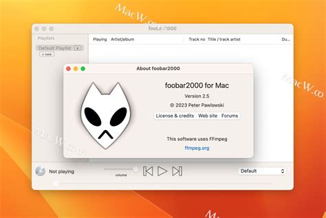 foobar2000 Mac破解版数字音乐播放器v2 6 墨天轮