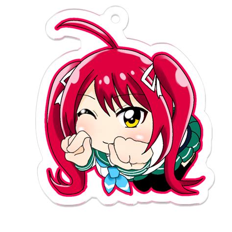 バトガにゃんにゃんアクリルキーホルダーうらら 福猫庵booth出張所 Booth