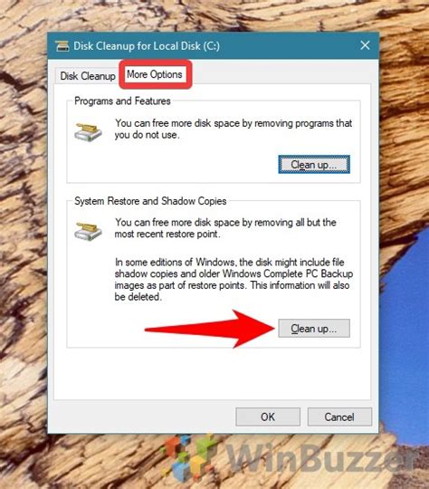 How To Use Windows Disk Cleanup In Classic And Extended Mode To Free Up Space Winbuzzer