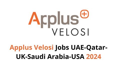 Applus Velosi Jobs Find Opportunities In Uae Qatar Uk Saudi Arabia