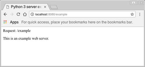Create A Python Web Server Python Tutorial