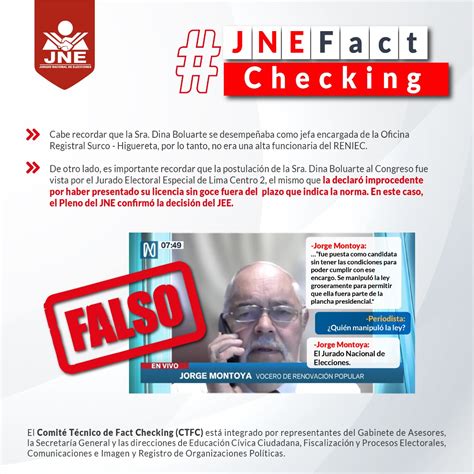 Congresista Olivos cuestionó la labor del JNE y la ONPE garantizarían unas elecciones limpias