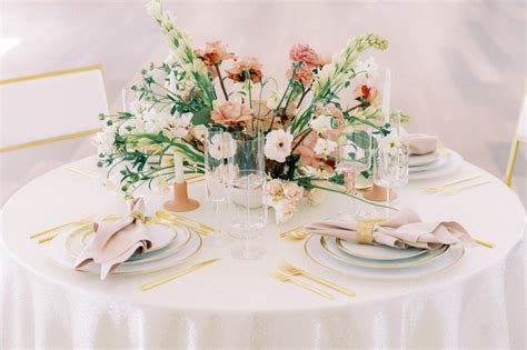 Sante Champagne Linen Rentals Wedding Table Linen Runners Chair