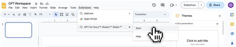 GPT For Google Slides
