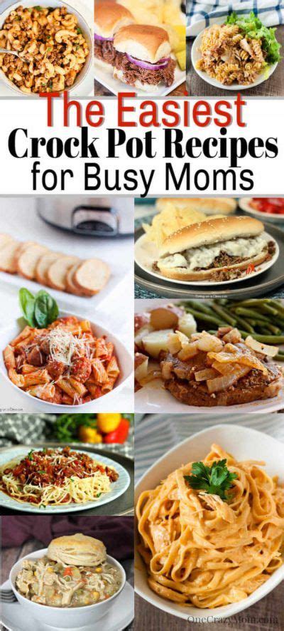 20 Crock Pot Meals For Busy Moms Crockpot Recipes Slow Cooker Slow Cooker Dinner Crockpot