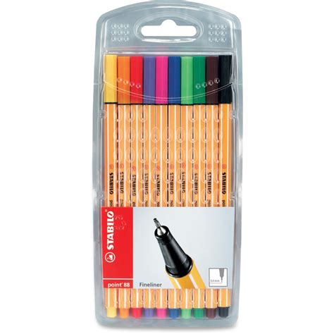 Stabilo Stylo Feutre Pointe Fine Point 88 VeseliCo