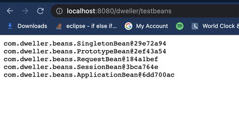 When To Use Request Session Application Scope In Spring Application